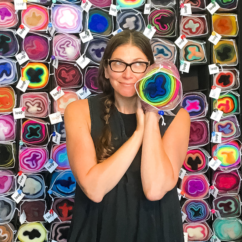 ABOUT STEPH AND LOOP FIBER STUDIO